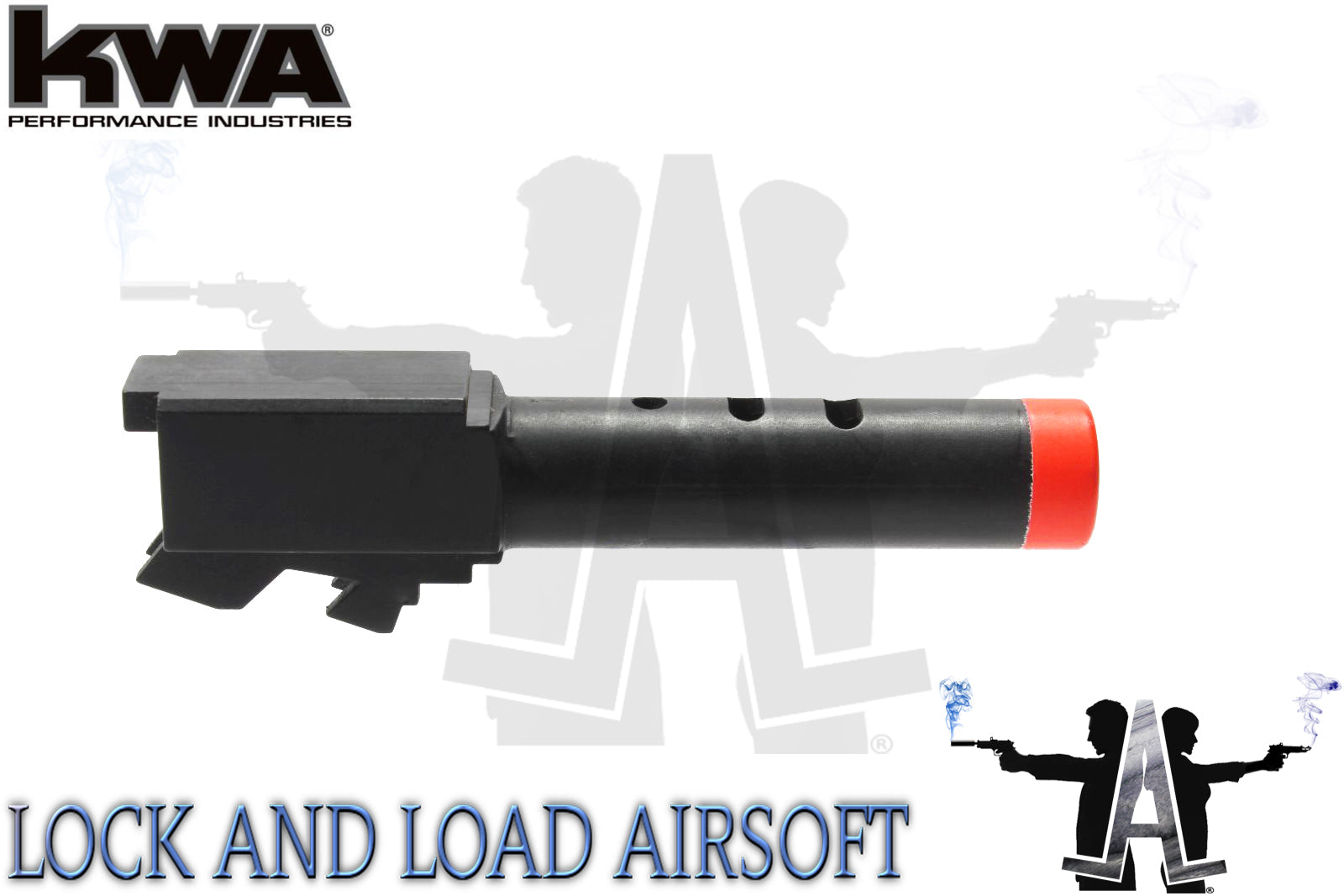 KWA Ported ABS Outer Barrel Replacement | 3.5 Inches End To End – Lock ...